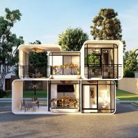 China Customized Mobile Office Pod Resort Hotel Prefabricated House Fiberglass Apple Cabin for Camping Site for sale