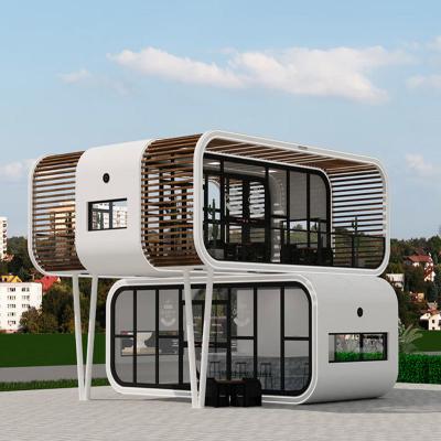 China Creative Scenic Area Container House with Modern Design Bathroom/Bedroom/Kitchen Room for sale
