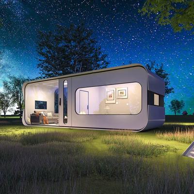 China Customized Steel Structure Apple Cabin Mobile House aluminum panel Apple cabin prefab home for sale for sale