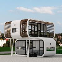 China Customized Steel Structure Apple Cabin Mobile House aluminum panel Apple cabin prefab home for sale for sale