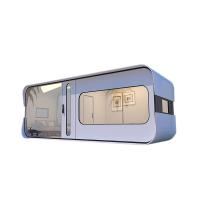 China Galvanized Steel Frame Aluminum board Prefab House for Living in Container Houses for sale