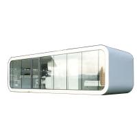 China Prefab Modern Homes for Young Couple Cute Home Tiny House Apple Cabin Portable House for sale