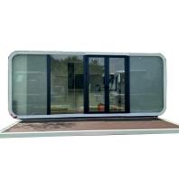 China Prefab Modern Homes for Young Couple Cute Home Tiny House Apple Cabin Portable House for sale