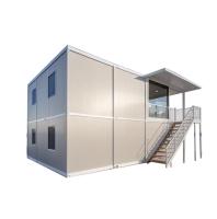 China Quick Installation Fully Furnished 2 Bedroom Luxury Container House for Office Building for sale