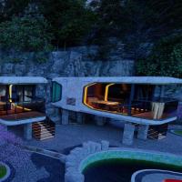 China White Prefabricated Modular Home for Scenic Resort Tourism Site Stay Space Capsule for sale