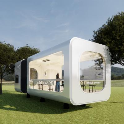 China Chinese Apple Cabin House Fast Install Mobile Living Room for Modern Prefab Hotel House for sale