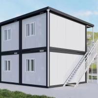 China Bedrooms Prefabricated Living Container House Prefab Home High Quality Cheap Price 1 Bedroom /2 3D Model Office Foldable House for sale