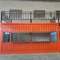 China Bedrooms Prefabricated Living Container House Prefab Home High Quality Cheap Price 1 Bedroom /2 3D Model Office Foldable House for sale