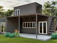 China Modern Prefab Pod House / Space Capsule Style Customized Container House for Outdoor for sale
