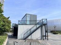 China Modern Prefab Pod House / Space Capsule Style Customized Container House for Outdoor for sale