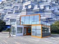 China Modern Prefab Pod House / Space Capsule Style Customized Container House for Outdoor for sale