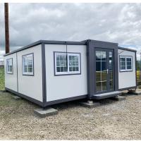 China Expandable Shipping Container House for 4 Beds Room in Modern Design Style 5.6M Length for sale
