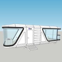 China Luxury expandable house capsule house mould commercial space home for living camping hotel home stay for sale