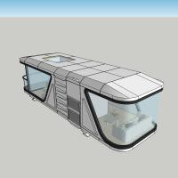 China Luxury expandable house capsule house mould commercial space home for living camping hotel home stay for sale