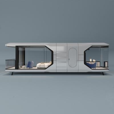 China Custom Mobile Modular Prefabricated home, Furnished Container House space capsule Villa for sale for sale