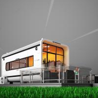 China Custom Mobile Modular Prefabricated home, Furnished Container House space capsule Villa for sale for sale