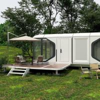 China Capsule Space Cabbin home prefab Mobile Smart modular real estate prefabricated mobile property with wholesale factory price for sale