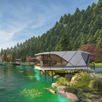 China China factory Tiny Space Capsule Villa/movable Prefab Cabin For Wild Tourism/frame Mobile Prefab Home for sale