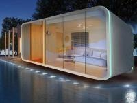 China Mobile Container Houses 2023 Apple Cabin Office with Customizable Interior Decoration for sale