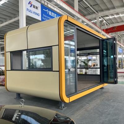 China Apple Cabin-Outdoor Living and Working Office Customized Modular Design Prefabricated  Panel Houses reasonable price for sale