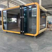 China Apple Cabin-Outdoor Living and Working Office Customized Modular Design Prefabricated  Panel Houses reasonable price for sale