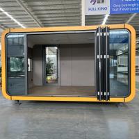China Apple Cabin-Outdoor Living and Working Office Customized Modular Design Prefabricated  Panel Houses reasonable price for sale