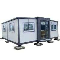 China 3 Bedroom Luxury 40Ft 20Ft Movable Prefabricated Home Foldable Expandable Container House Prefab Villa For Sale for sale