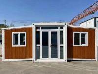 China Contemporary Design Style Foldable Prefab Container Homes 40ft Folding Living Solution for sale