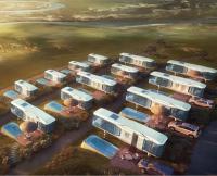 China Easily Assembled Luxury Camping Space Capsule Prefab Cabin for Tourism Mobile Homestay for sale