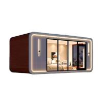 China Smart Travel Homestay 2024 Apple Cabin Prefabricated Cabin for Full House and Office for sale