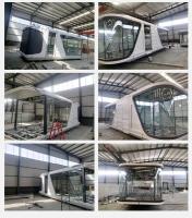 China Prefab House space Capsule House bedroom hotel cabin prefab modular house camping capsule container home for sale