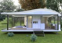 China Outdoor Aluminum Space Capsule Home/hotel/house Space Capsule Mobile Integrated House Steel Modern Container Houses for Sale for sale