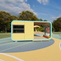 China 2024 Apple Cabin-Outdoor Living and Working Office Customized Modular Design Prefabricated  Panel Houses for sale