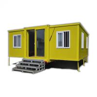 China Expandable Container House Made of Steel Fabricated Material for Hurricane Protection for sale