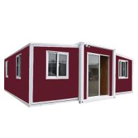 China Expandable Container House Made of Steel Fabricated Material for Hurricane Protection for sale