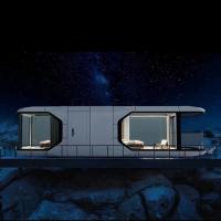 China Outdoor Luxury Modern Aluminum Space Capsule Prefab House/Hotel/Home with Luxury Style for sale