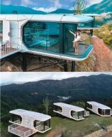 China house capsule luxury e7 capsule house model capsule tiny house home mobile prefab modular container for sale