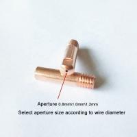 China Binzel 15AK CO2 MIG Torch 0.8mm Copper Contact Tip for Long-Lasting Welding Performance for sale