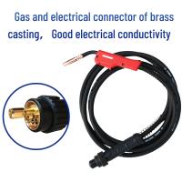 China Wire Size 0.8-1.0mm 200A Mig Welding Torch for European Model Welding Machine Accessories for sale