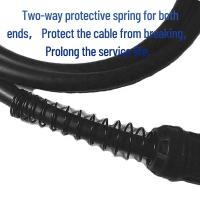 China Customized 4m Cable 500A CO2 Gas Shielded MIG Welding Torch KR-500 for sale