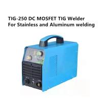 China DC MOSFET Inverter 200A TIG-250 Tig Welder for Stainless and Aluminum Welding 220V 18V 18 for sale