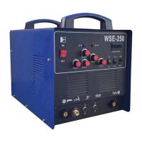 China 220V Rated Input Inverter Controlled AC DC TIG Welder WSE250 with Air Cooling Motor for sale