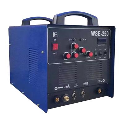 China 220V Rated Input Inverter Controlled AC DC TIG Welder WSE250 with Air Cooling Motor for sale