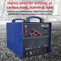 China 220V Rated Input Inverter Controlled AC DC TIG Welder WSE250 with Air Cooling Motor for sale