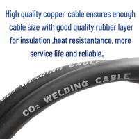 China Customized 4m 5m 8m Cable Length Binzel Type CO2 Gas Air Cooled Mig Welding Torch 15AK for sale