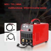 China Wire Melting Type MIG Welding Machine MIG315 for Carbon Steel Stainless Steel 220V 60% for sale