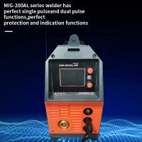 China LCD IGBT 200 AMP MIG/MAG/TIG/MMA 4 in 1 Welding Machine 220 V Rated Input Voltage for sale