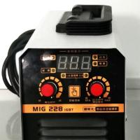China IGBT Inverter Arc Welding Machine MIG228 and Gasless Wire Feeding Speed of 10 m/min for sale