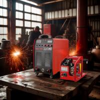China 50 KG Heavy-Duty 380V MIG/MMA Dual-Purpose Welder NBC-500 WeldMaster with Wire Feeder for sale