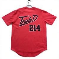 China Men's 100% Cotton Single Jersey T Shirt 200gsm Curve Bottom with Front and Back Print for sale